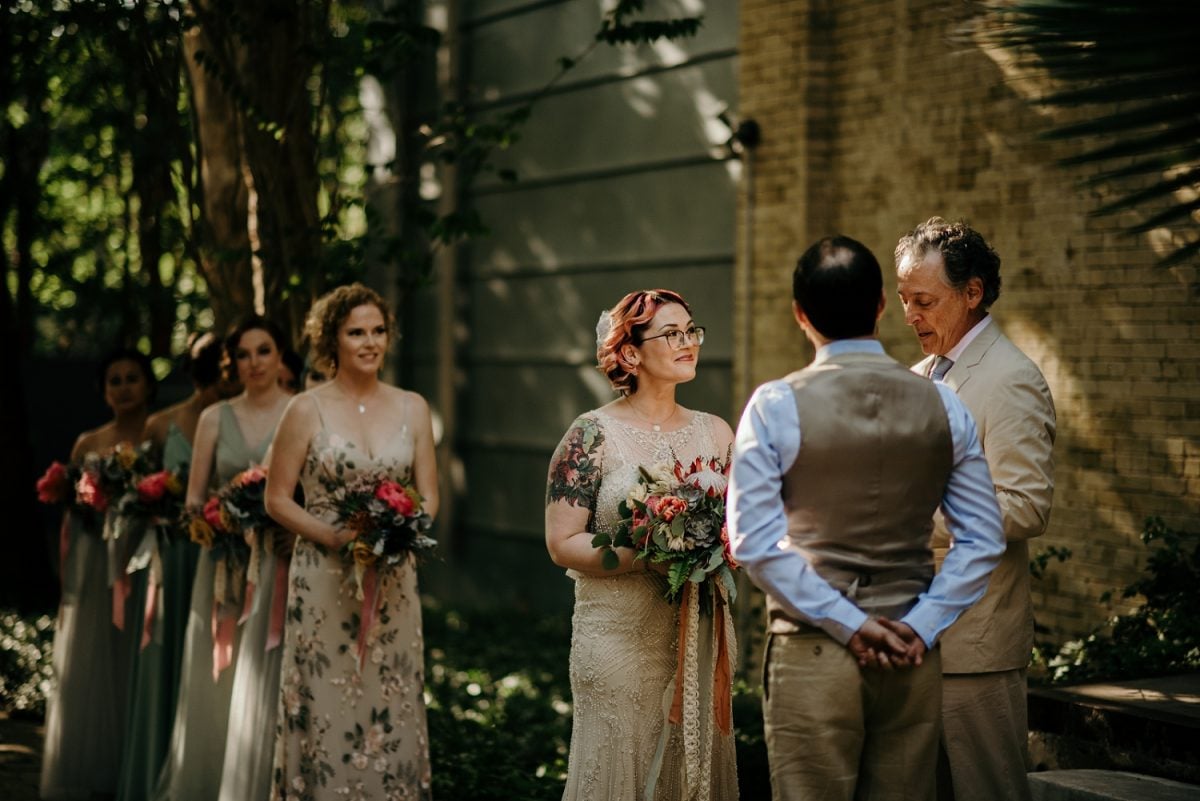 Zaza Gardens San Antonio Wedding - Tate and Jessica